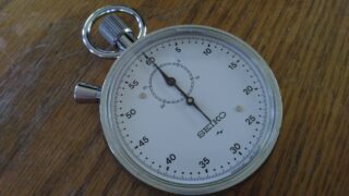 手巻きアナログストップウォッチの趣【SEIKO：88-5061】 | 時計De娯楽